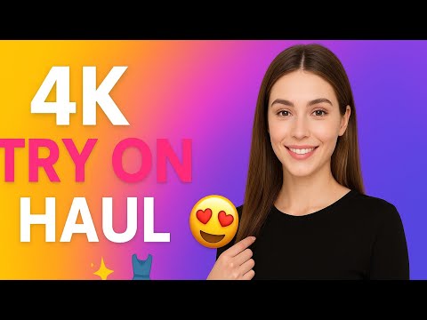 [4K] Fishnet Dress Transparent Try On Haul / 4K Try On Haul 2025 / Try on haul Trending clothes