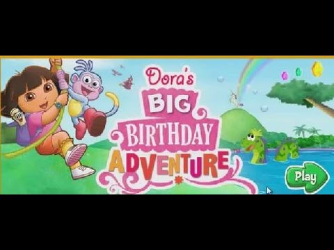 Dora's Big Birthday Adventure Game - YouTube