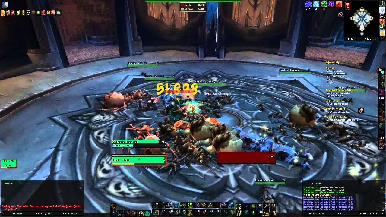 World of Warcraft ICC 10m HC Walkthrough part 5! - YouTube
