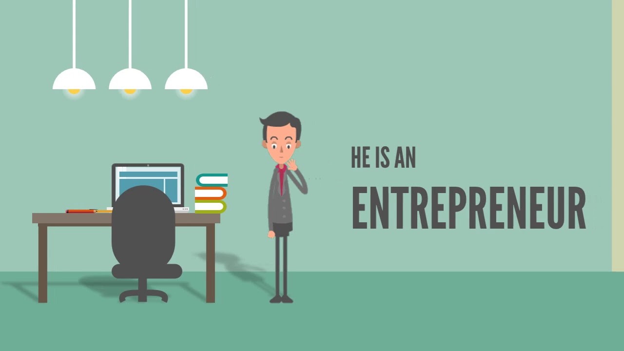 2d animated business man explainer video - YouTube