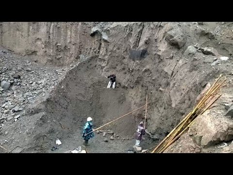 PICKING UP ROCKS IN THE RAIN - YouTube