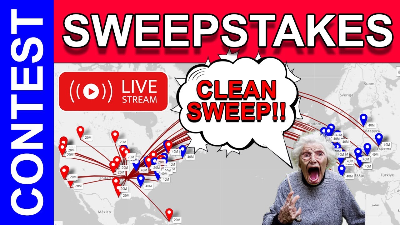 Let's Work A Clean Sweep!!!! - #sweepstakes - YouTube