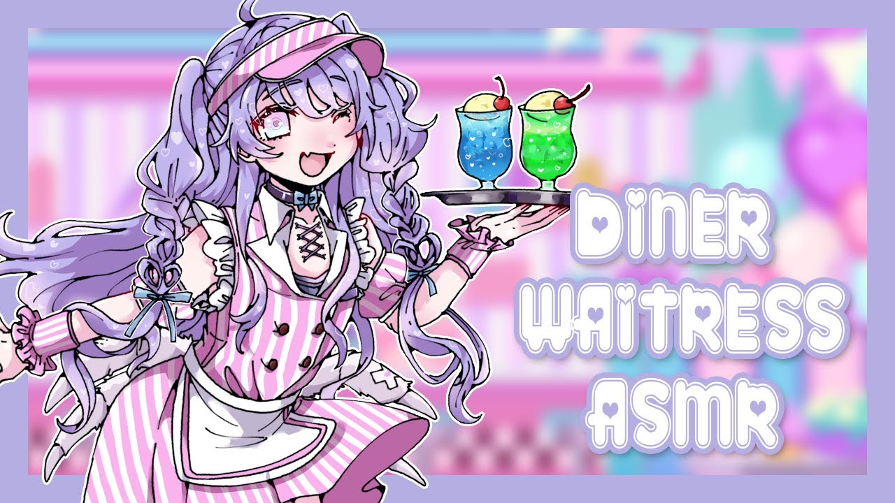 【asmr】diner Waitress Roleplay Can I Get You Something To Drink Darlin