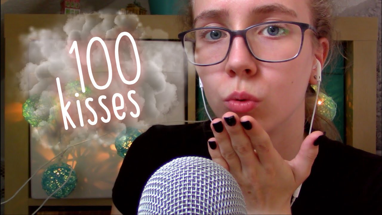 ASMR|| 100 kisses to make you fall asleep 😘💤 - YouTube