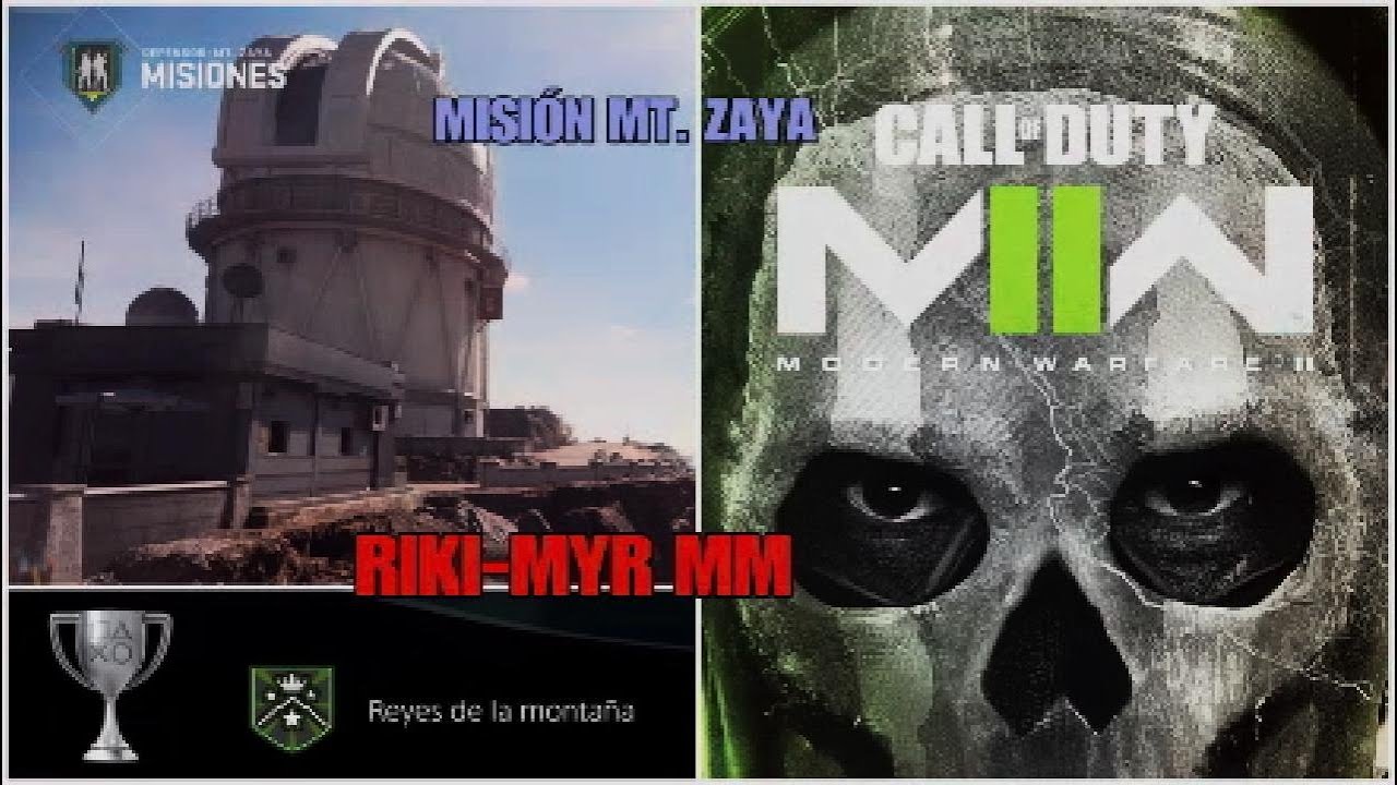 CALL OF DUTY MODERN WARFARE 2 2022 TROFEO REYES DE LA MONTAÑA - YouTube