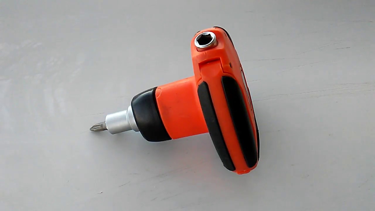 Tactix 8pc Ratcheting Palm Screwdriver & Bit Set T-handle Phillips ...