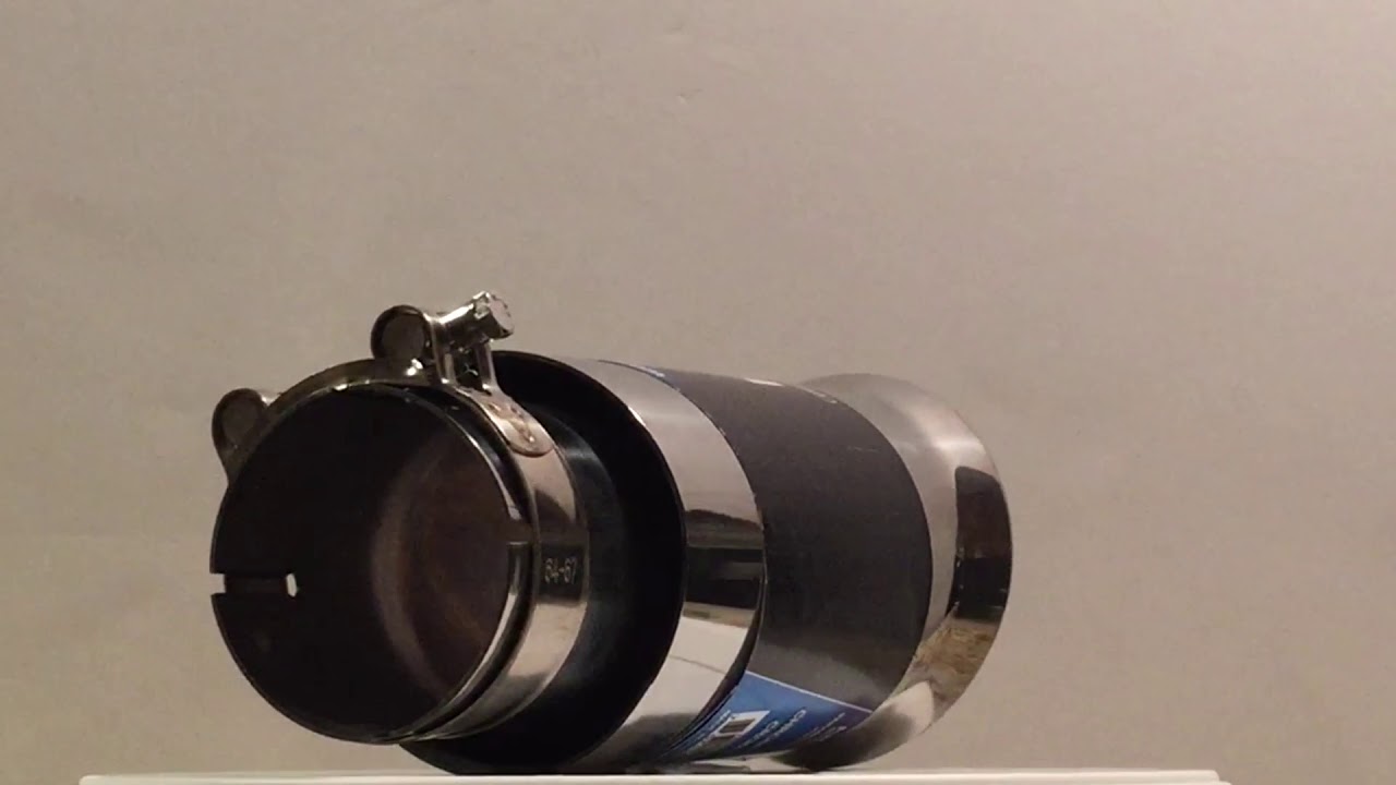 NETAMI Exhaust Tip with 2.5" Bolt-on - YouTube
