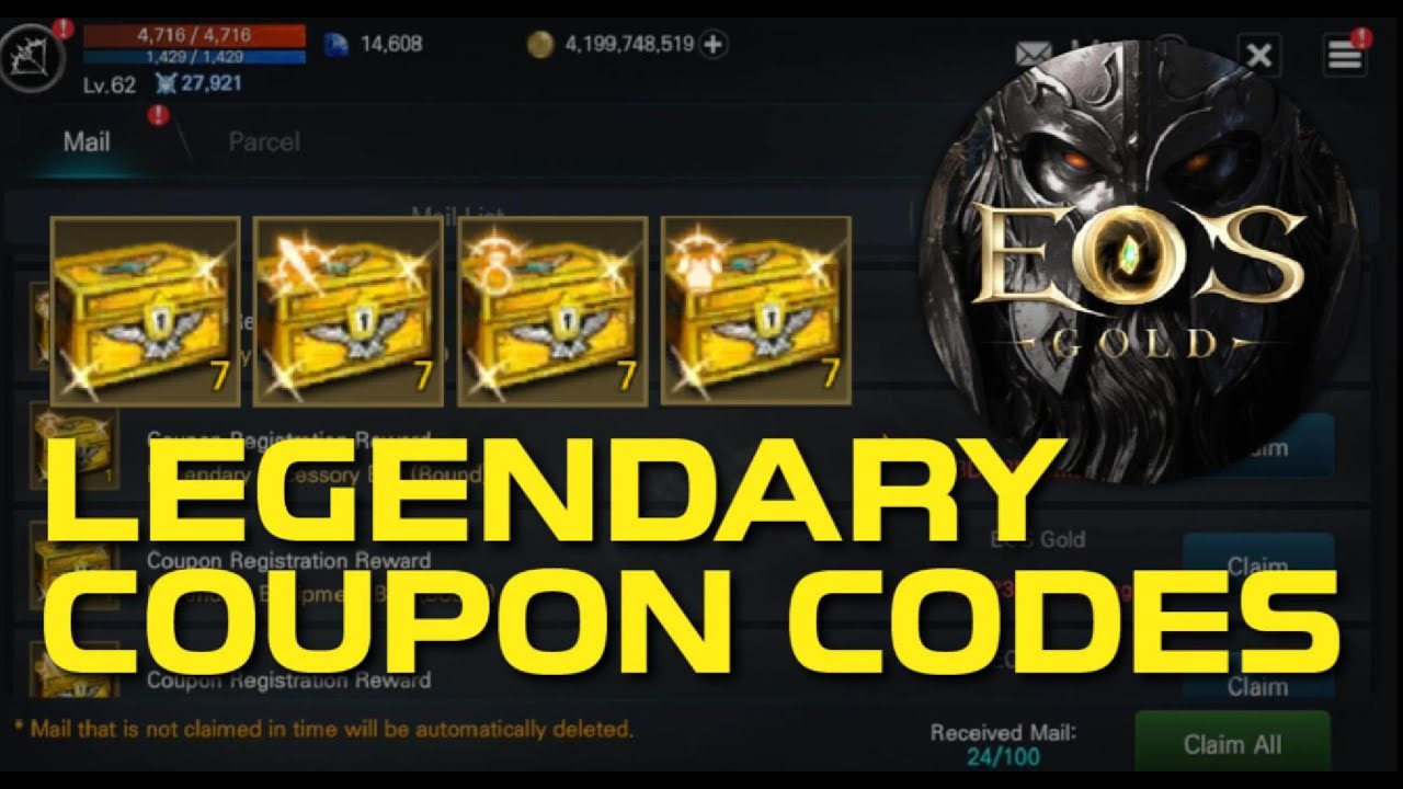 Legendary Codes | EOS Gold | Play To Earn MMORPG #mmorpg #playtoearn # ...