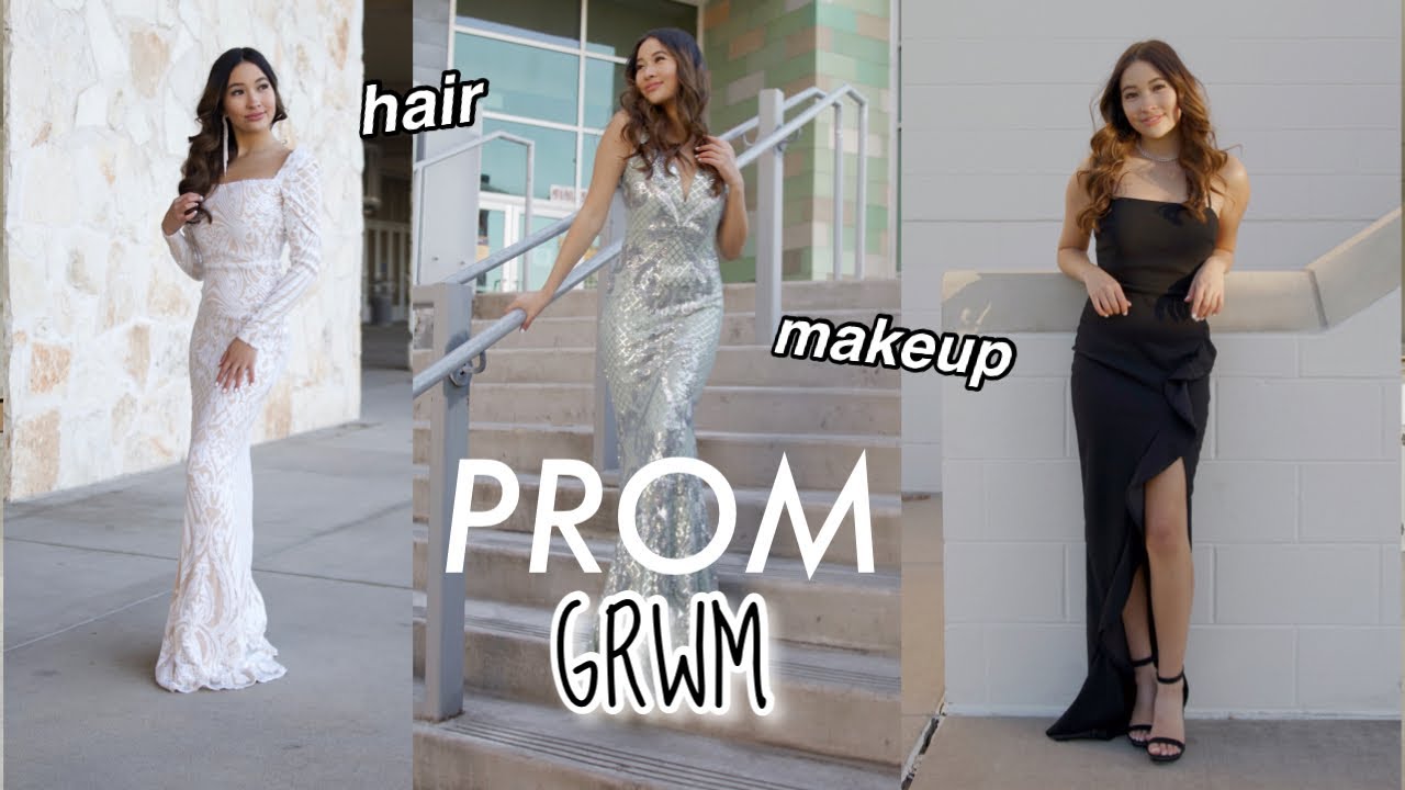 PROM PHOTOSHOOT & GRWM *vlog - YouTube