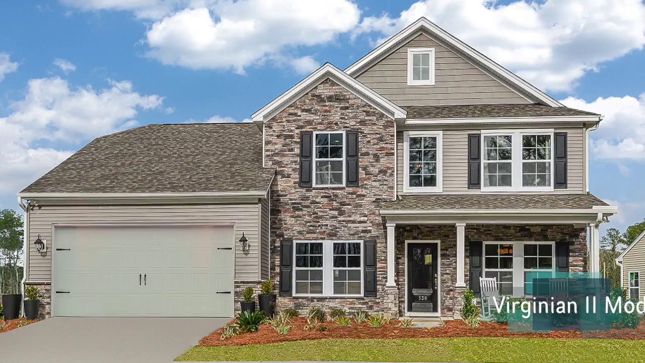 Brickhope Plantation – Virginian II Model – New Homes in Goose Creek ...