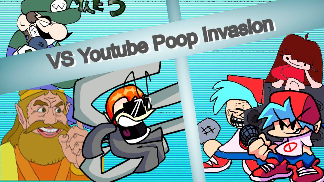 Friday Night Funkin' VS YT PoOp Invasion Full Week (Hard)(Weegee/Sonic ...