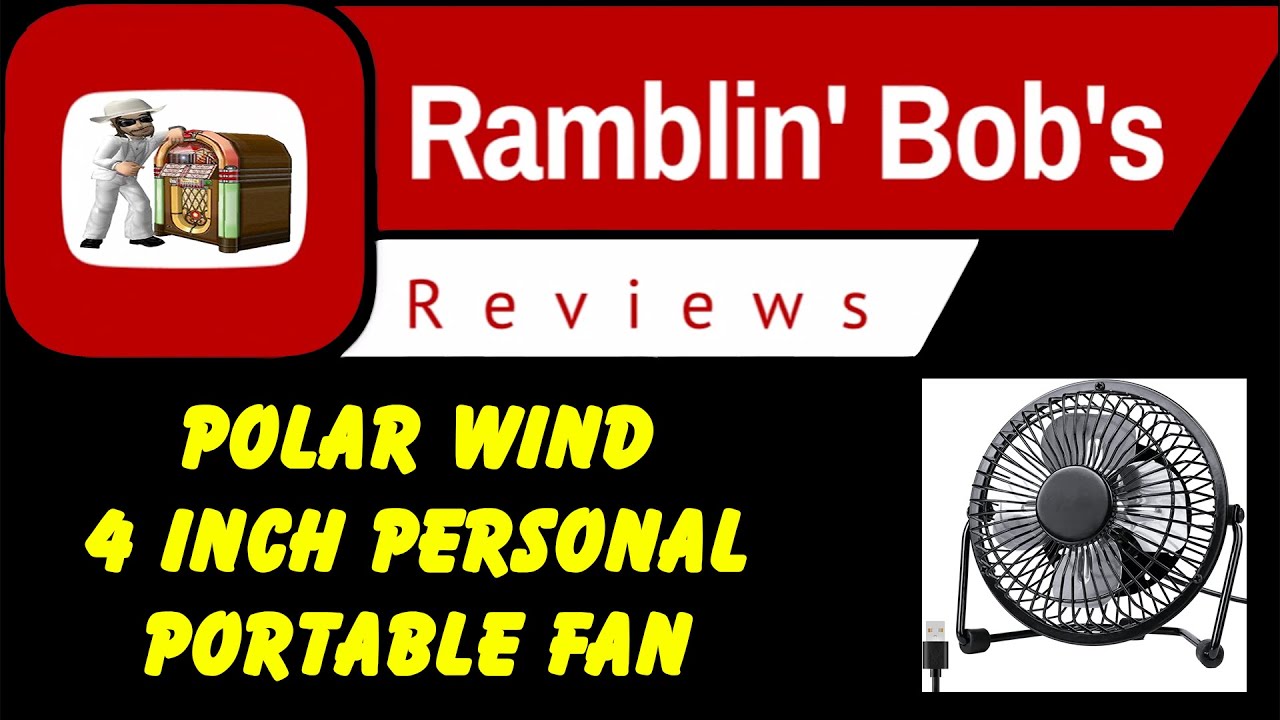 POLAR WIND 4 Inch Personal Portable Fan (((((THE MOST HANDY FAN IN THE ...