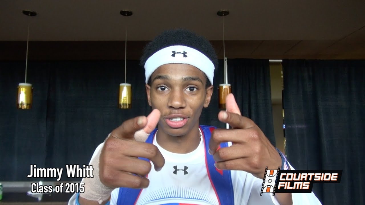 Jimmy Whitt Highlights & Interview @ NBA Top 100 Camp - YouTube