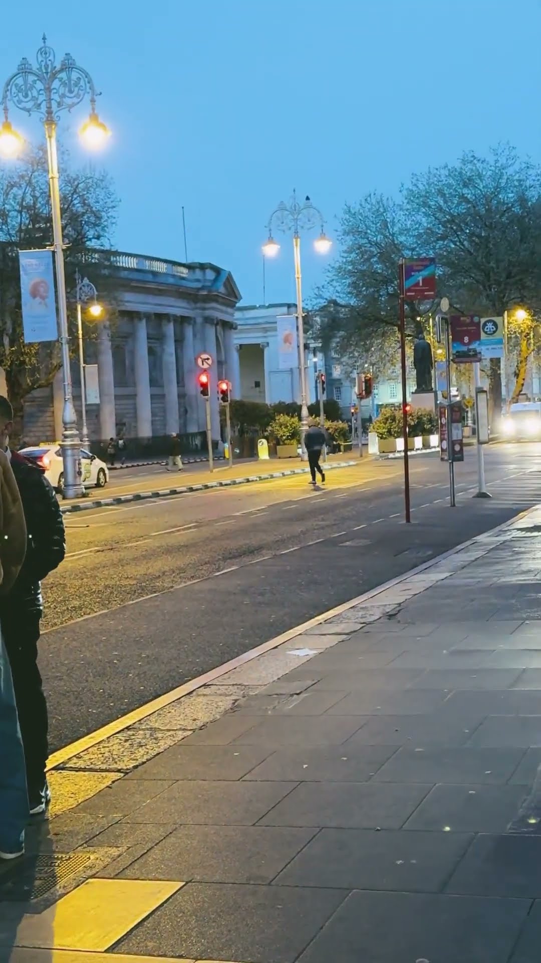 Dublin night view/ Ireland night street view/ Dublin night vibes # ...