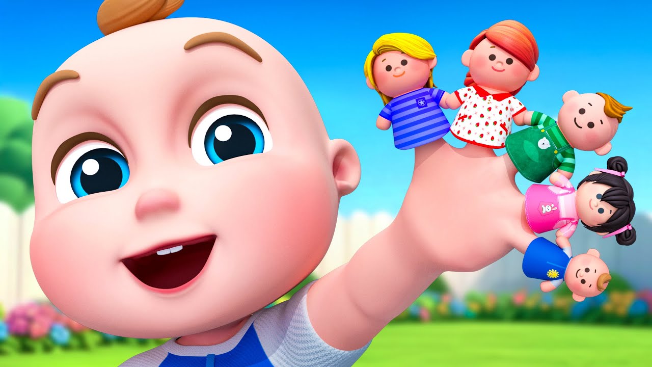 Finger Family Song + More Newborn Baby Songs | Super Sumo Nursery ...