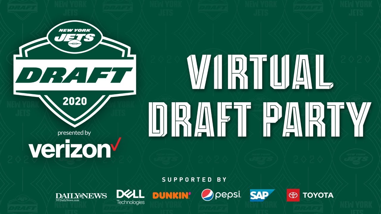 Jets Virtual Draft Party | 2020 NFL Draft | New York Jets - YouTube