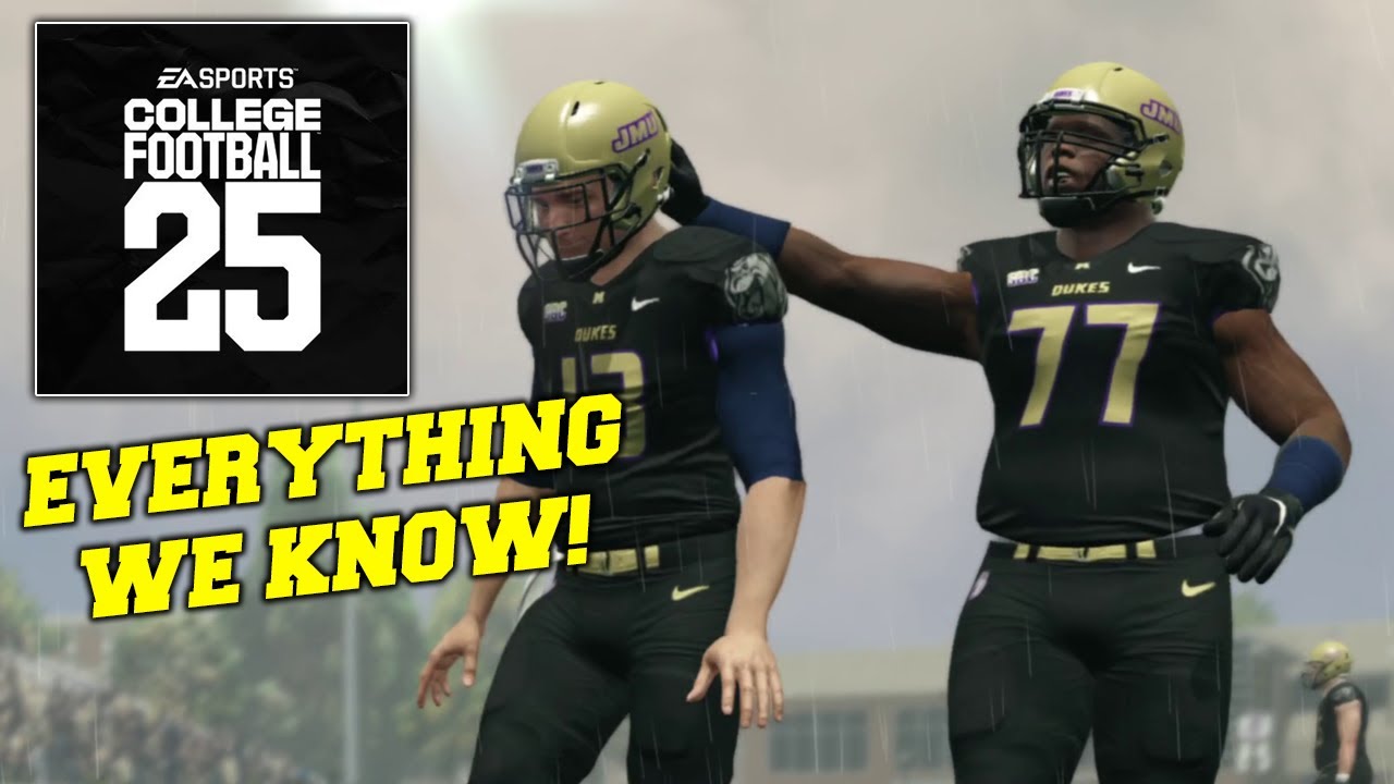 Everything We Know About College Football 25 Before the Full Reveal ...