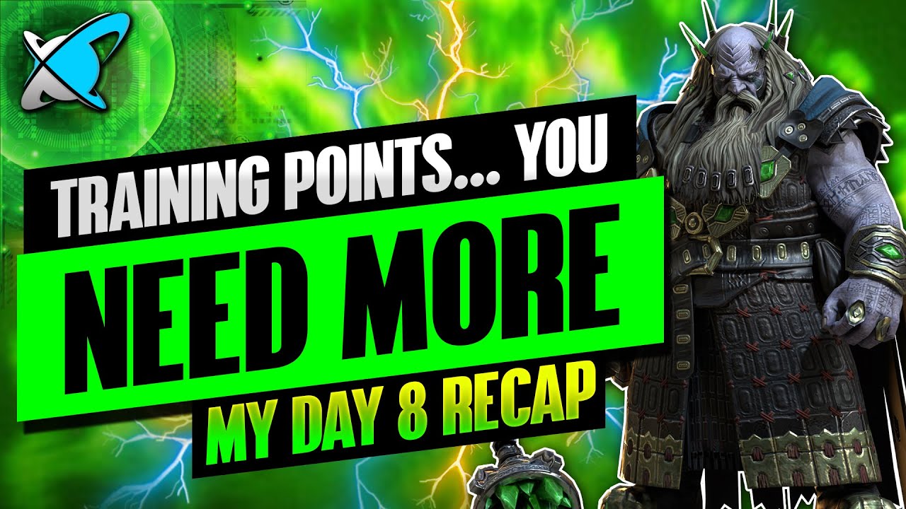 NEED MORE TRAINING POINTS !? | Underpriest Brogni Day 8 Recap | BGE's ...
