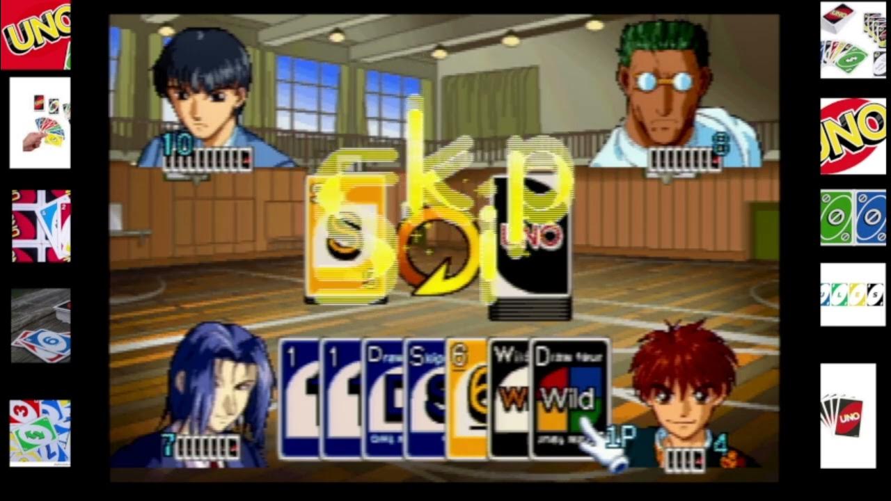 Uno DX 4 Player 1 Round Game - YouTube