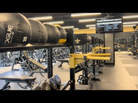 Look behind the scenes at Saints renovated weight room, ongoing ...
