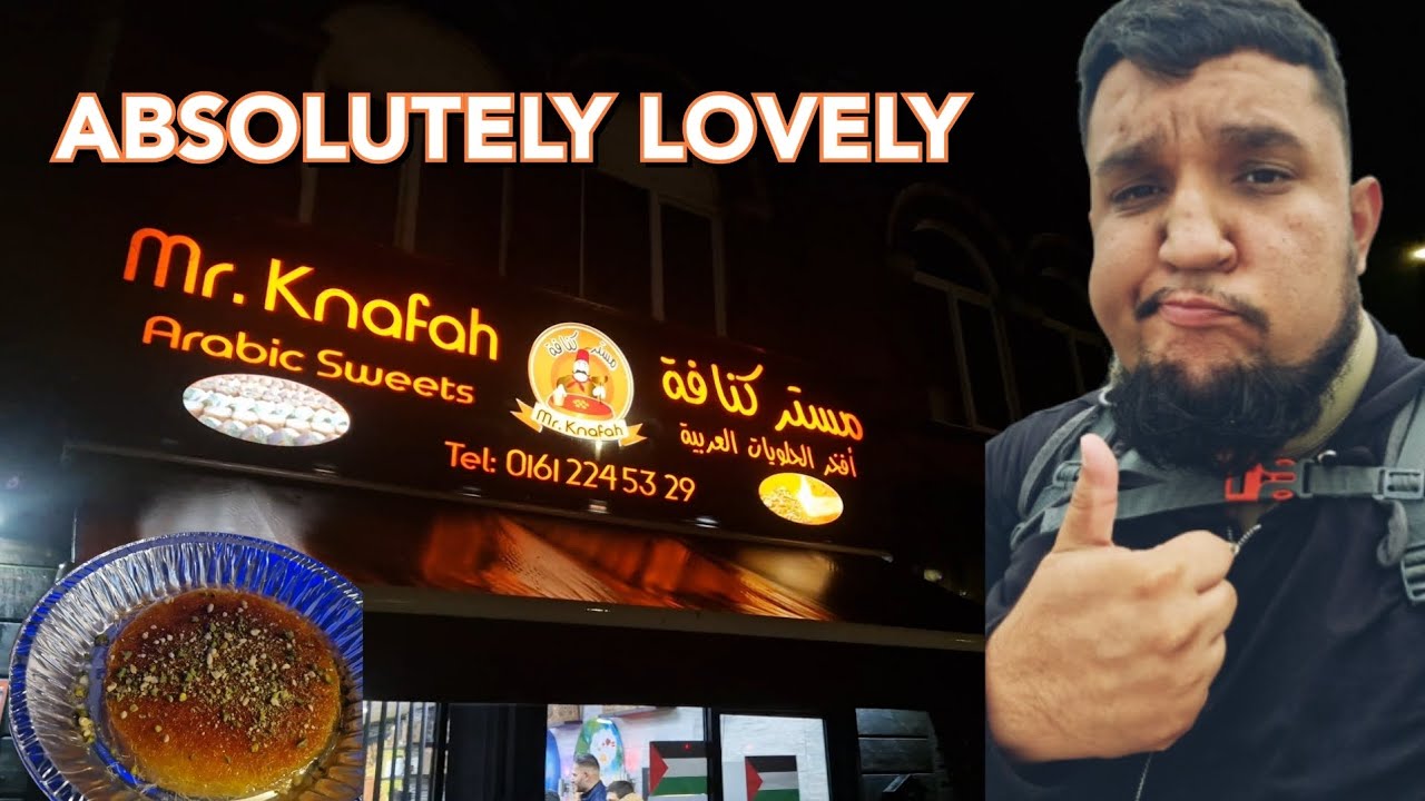 YUMMY Knafeh | Mr Knafah | Manchester - YouTube