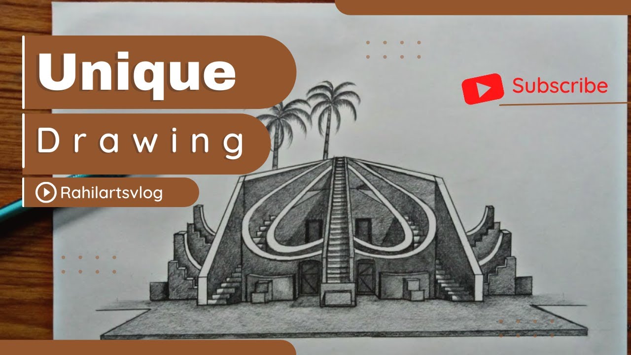 Creative drawing |3d drawing | Rahil arts vlog - YouTube