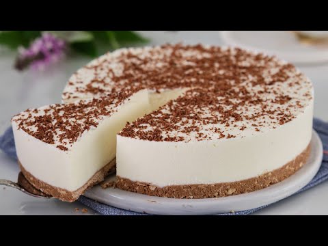 Sadece 3 malzeme! 10 dakikada nefis pasta 🤩 Fırınlama yok! Bu dondurma tarifini çok az kişi biliyo