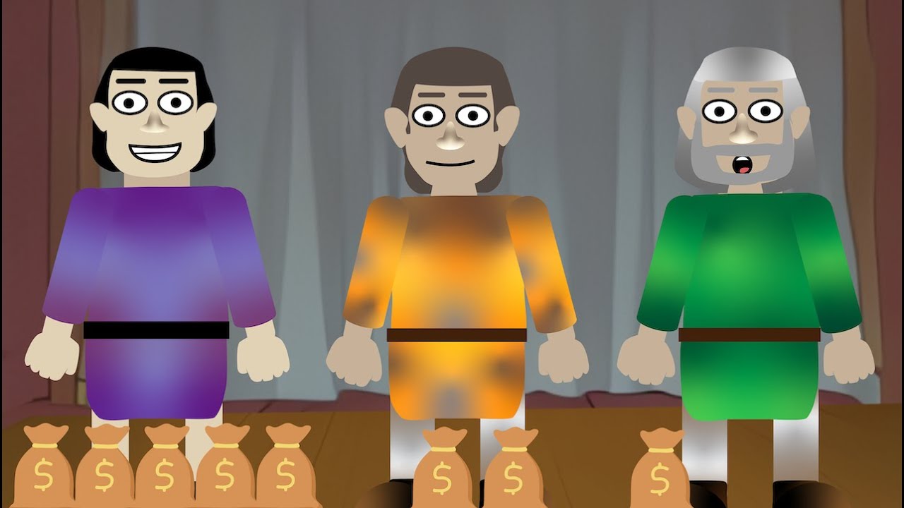 The Three Servants | Kids Songs and Stories from the Bible - YouTube