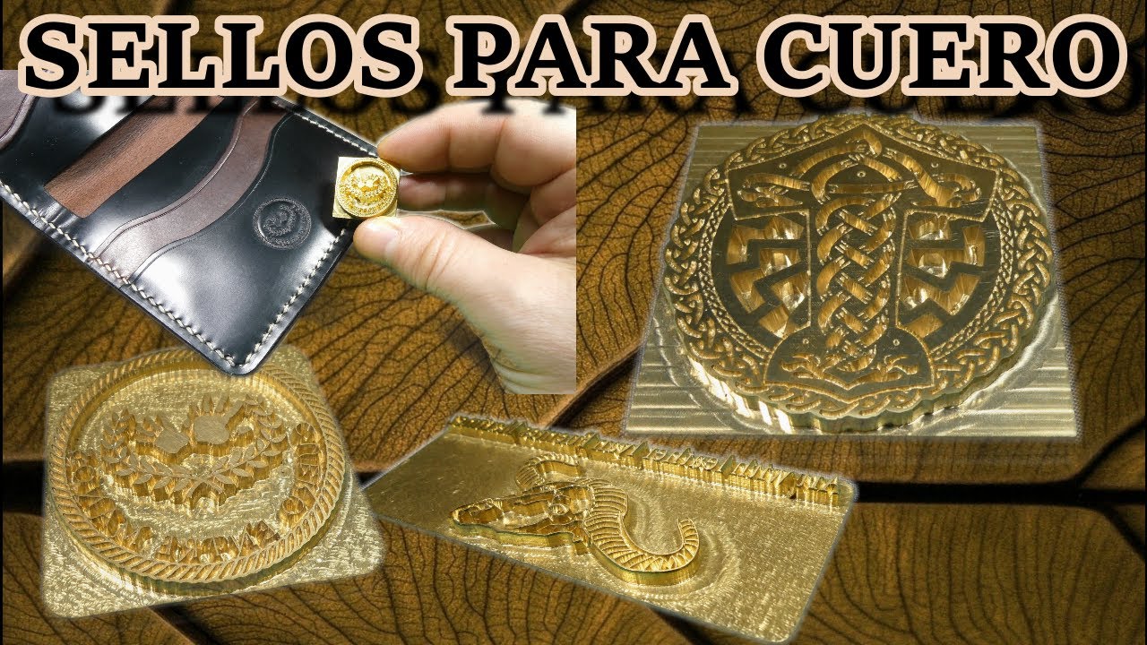 📌Como Comprar Sellos personalizados para Marcar en Cuero de Latón ...