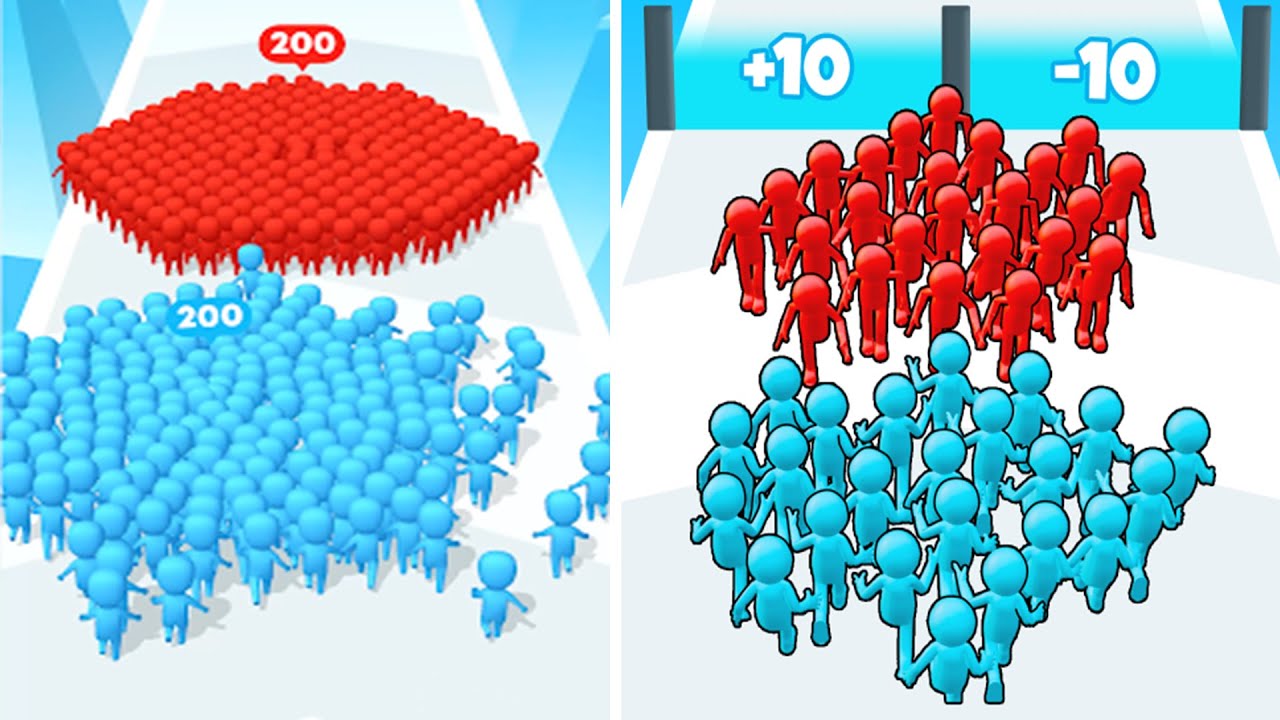 Join Clash 3D 🆚 Count Masters🧿🌺🌈Walkthrough Android IOS 2025 New Update ...