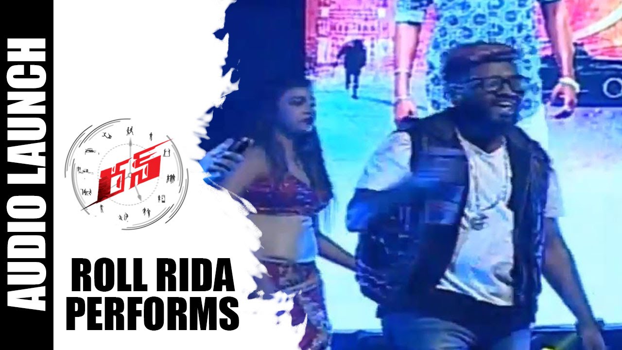 Roll Rida performs on Bujji Bujjikonda song - Run Movie Audio Launch ...