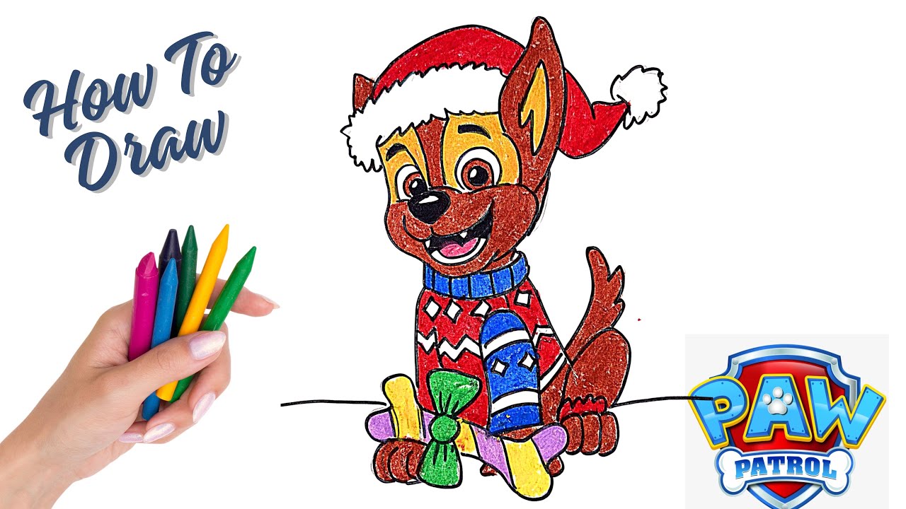 How to draw chase - YouTube