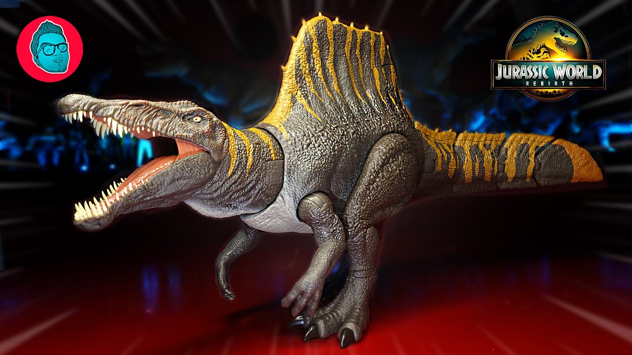 🟢 Review SPINOSAURUS Tail Thrasher! JURASSIC WORLD REBIRTH 🦖 - YouTube