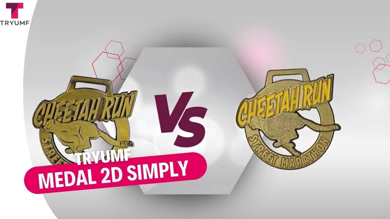 Simply 2D medal VS 2D medal - YouTube