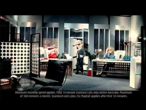 Three 3 Mobile Puppets 2005 Australia Large inclusions Personal calls ...