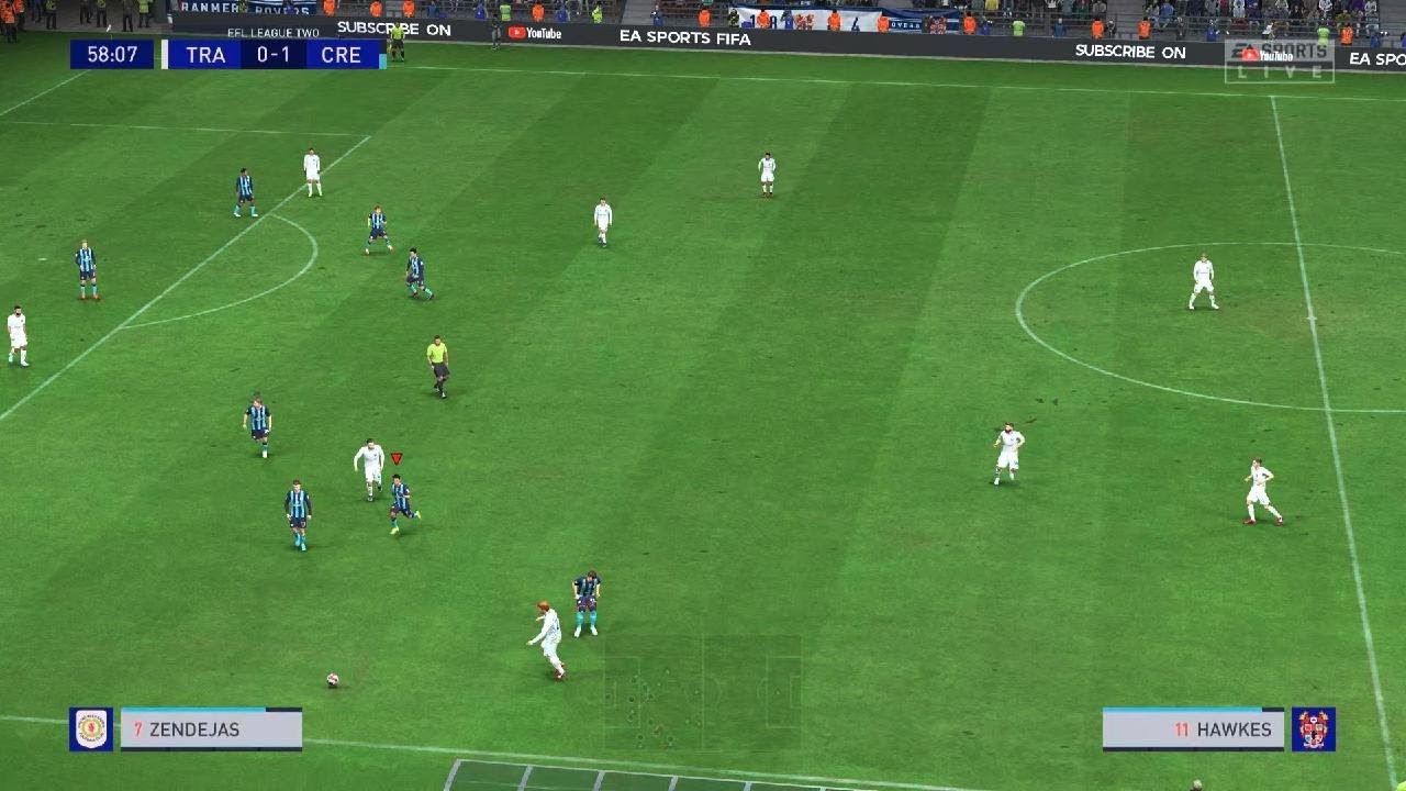 FIFA 23 Tranmere Rovers vs Crewe Alexandra (2do tiempo) - YouTube
