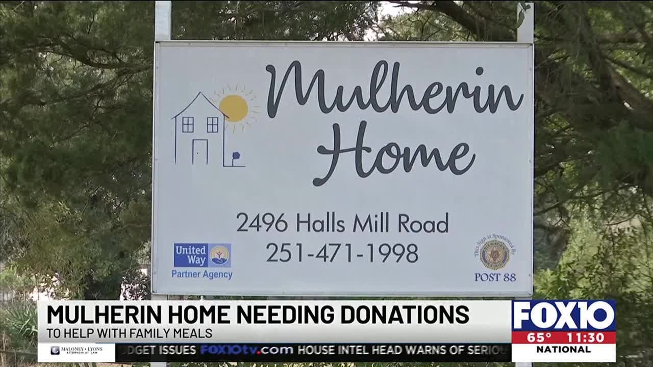 Mulherin Home needing donations to help with family meals - YouTube