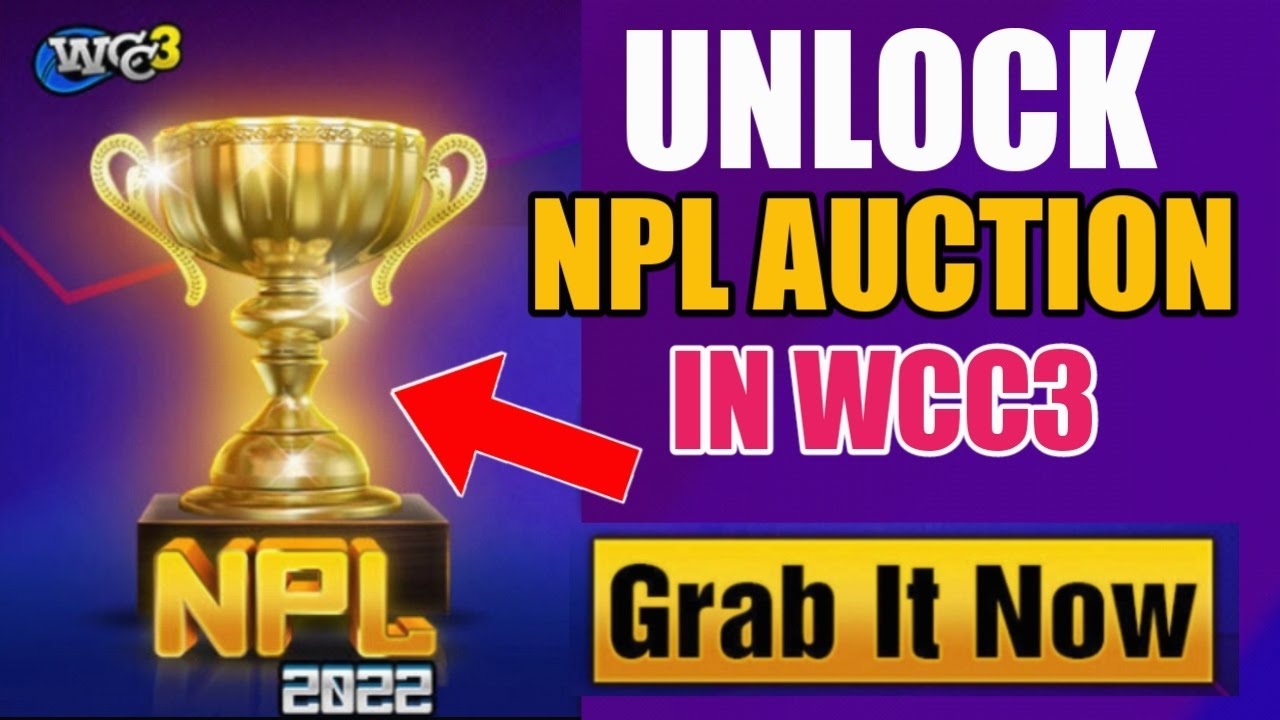 How To Unlock Npl Auction In Wcc3 🔥 Wcc3 Npl Auction Unlock 🔥 Wcc3 me ...