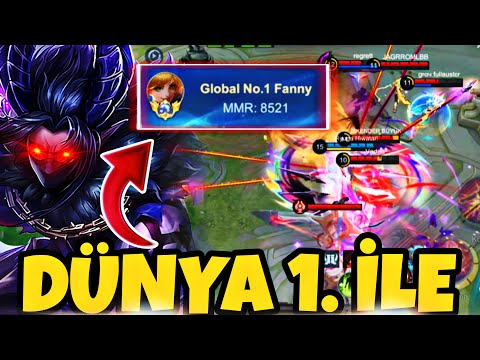 GLOBAL 1 FANNY İLE OYNADIM! MOSKOV MLBB