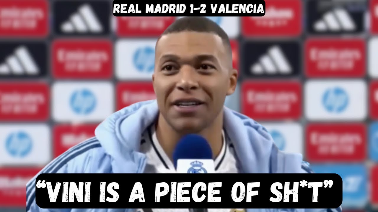 Kylian Mbappe BLASTS Vini after loss - Post Match Interview Entrevista ...