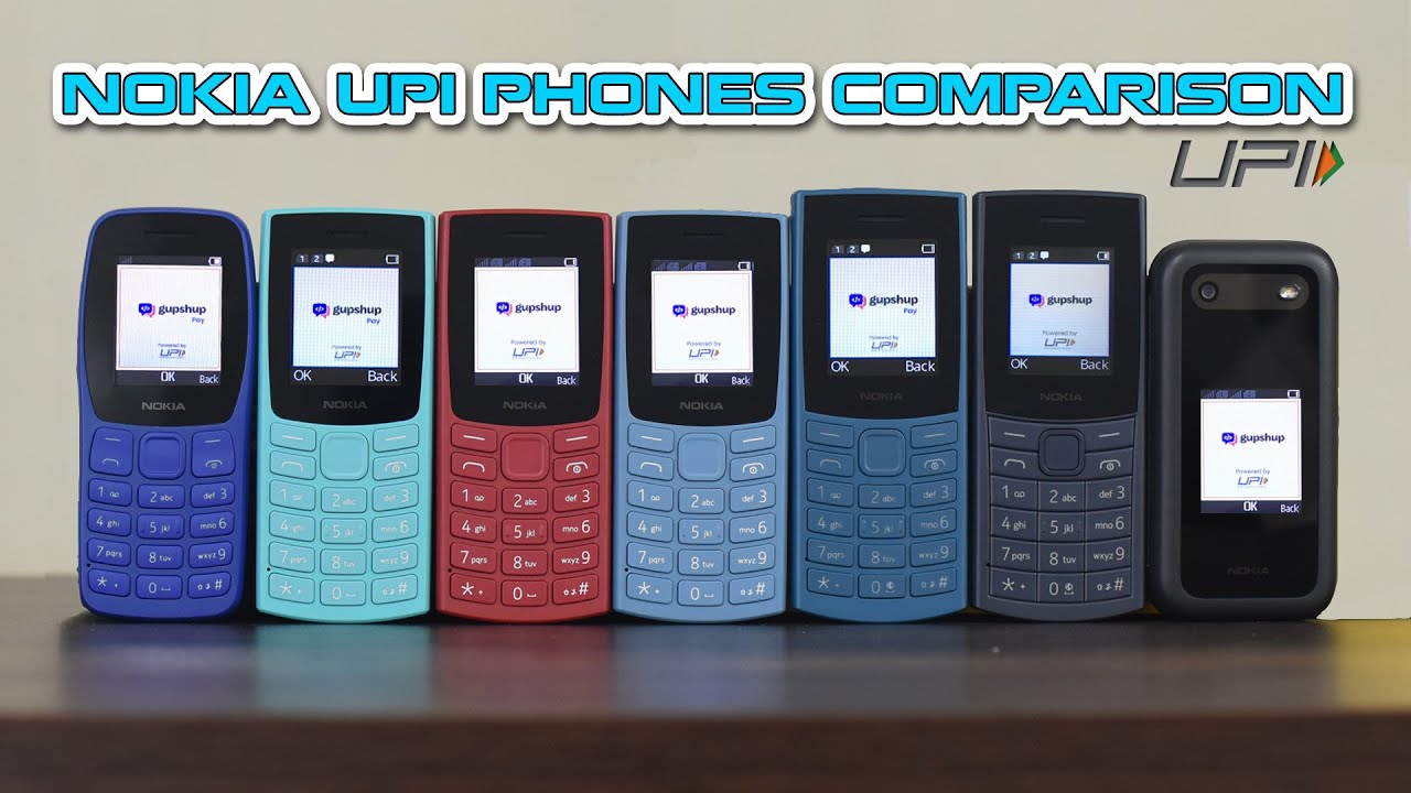 All Nokia UPI Feature Phones | Nokia UPI phones comparison - YouTube