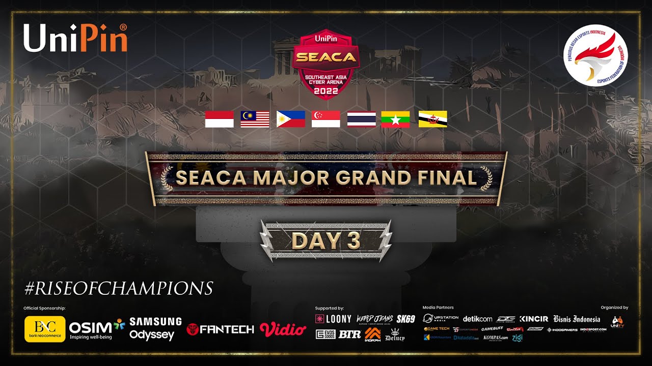 [LIVE] Grand Final SEACA Major 2022 [Hari 3] - YouTube