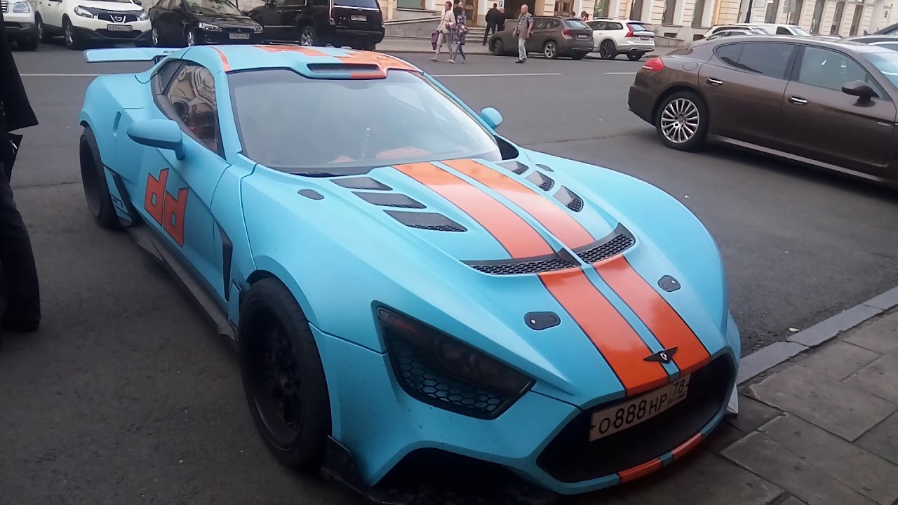 Russian Ferrari car in Saint Petersburg Russia - YouTube