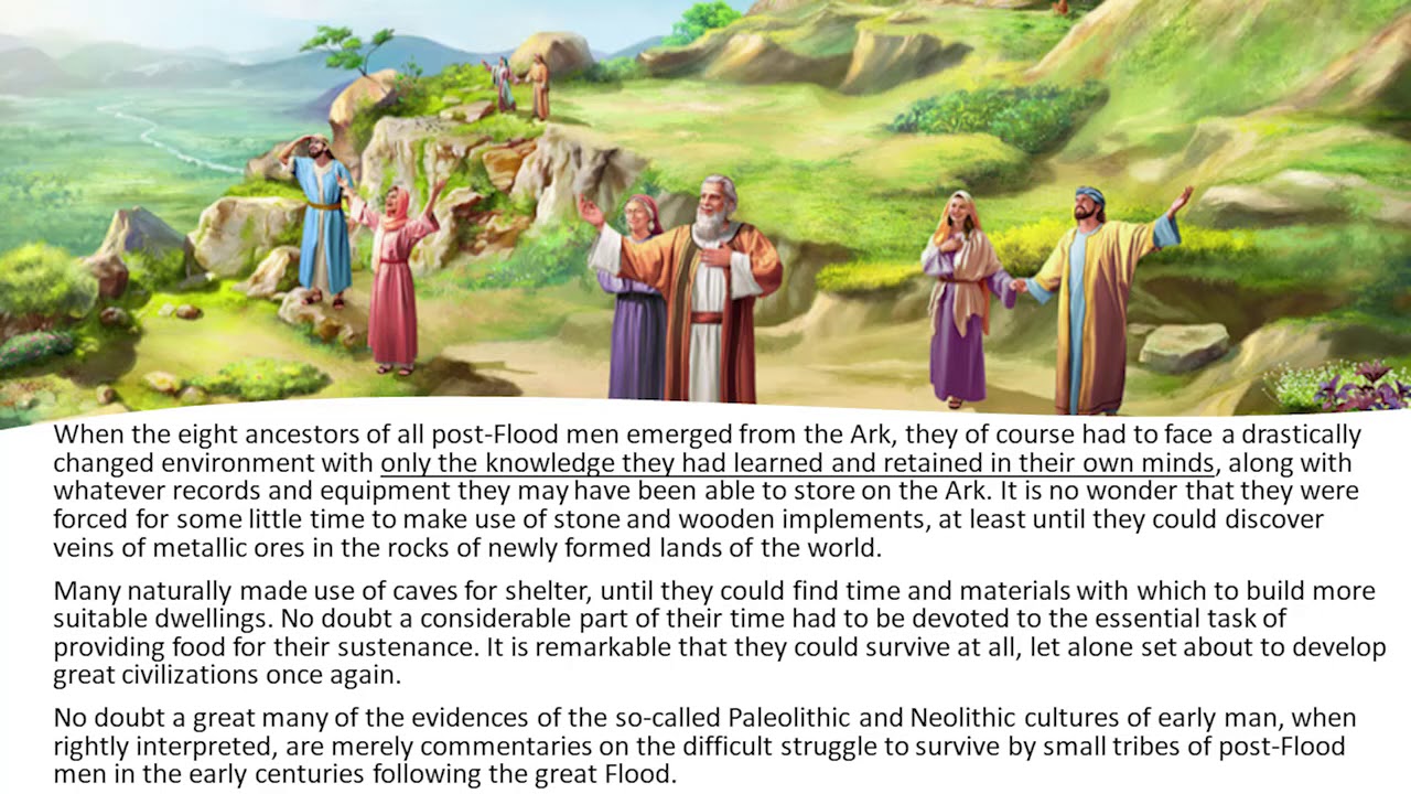 GOD'S EXPLANATION OF CAVEMEN - YouTube