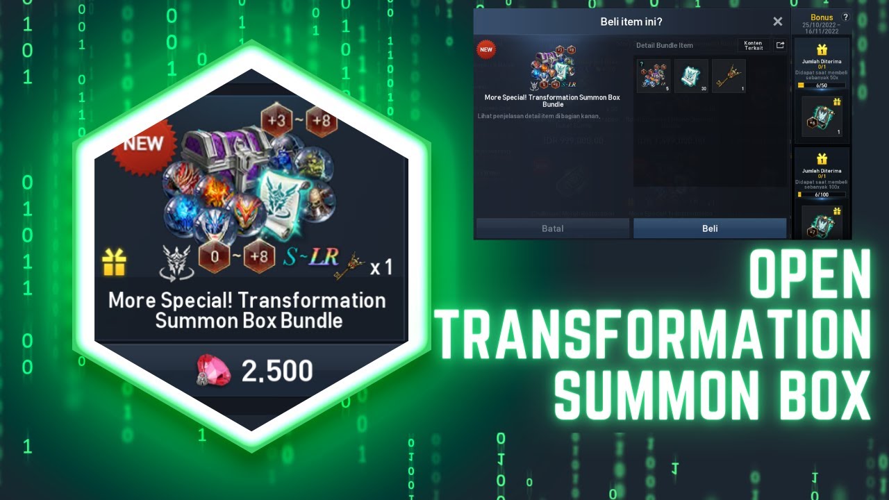 Lineage 2 Revolution Open Transformation Summon Box - YouTube