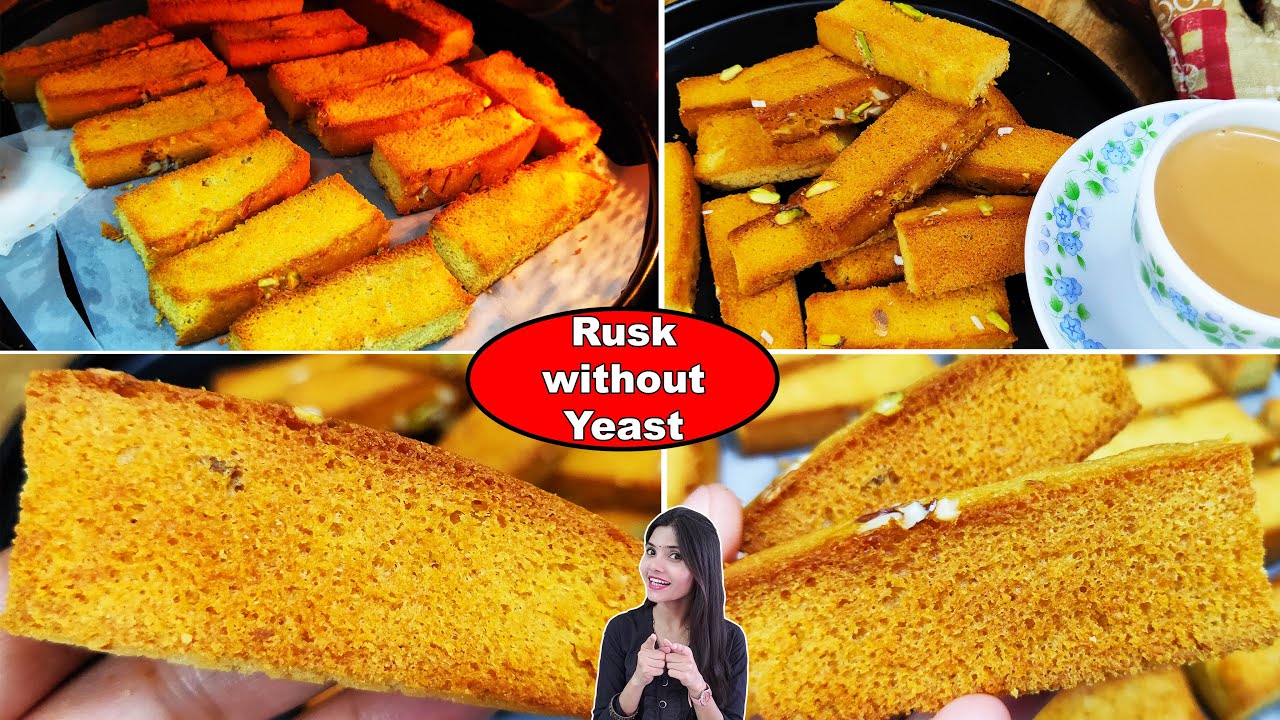 Rusk Recipe Without Yeast in Morphy Richards Microwave Oven | Hindi ...