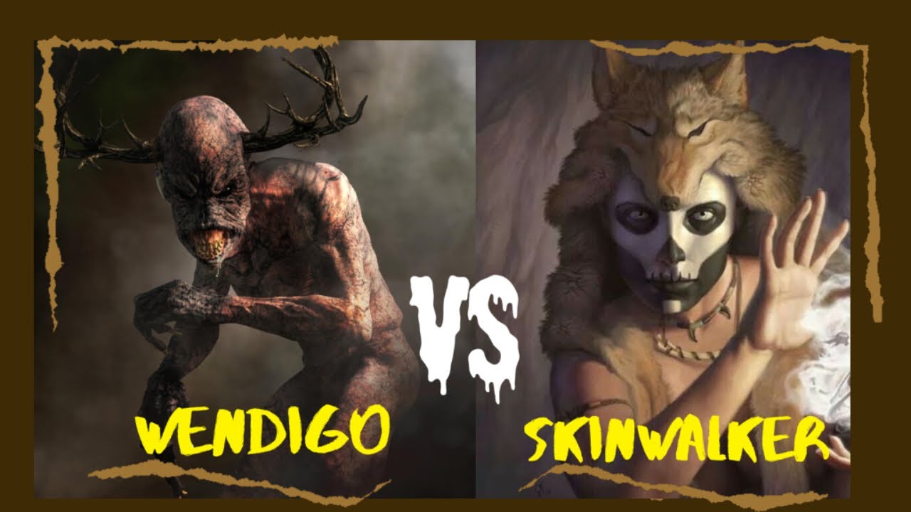 WENDIGOS vs SKINWALKERS [Native American Folklore] #wendigo # ...