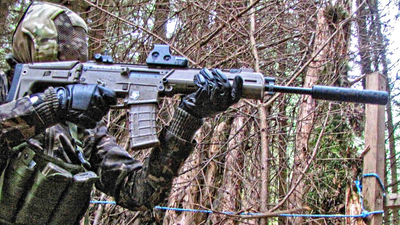 Airsoft War - Players of War Scotland - YouTube