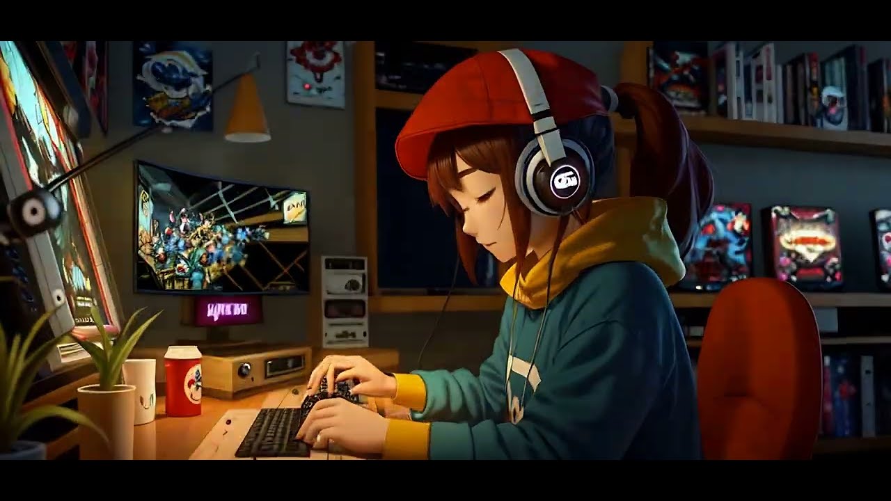 Gamer Girl Lofi | Chill Beats for Gaming | Music Video - YouTube