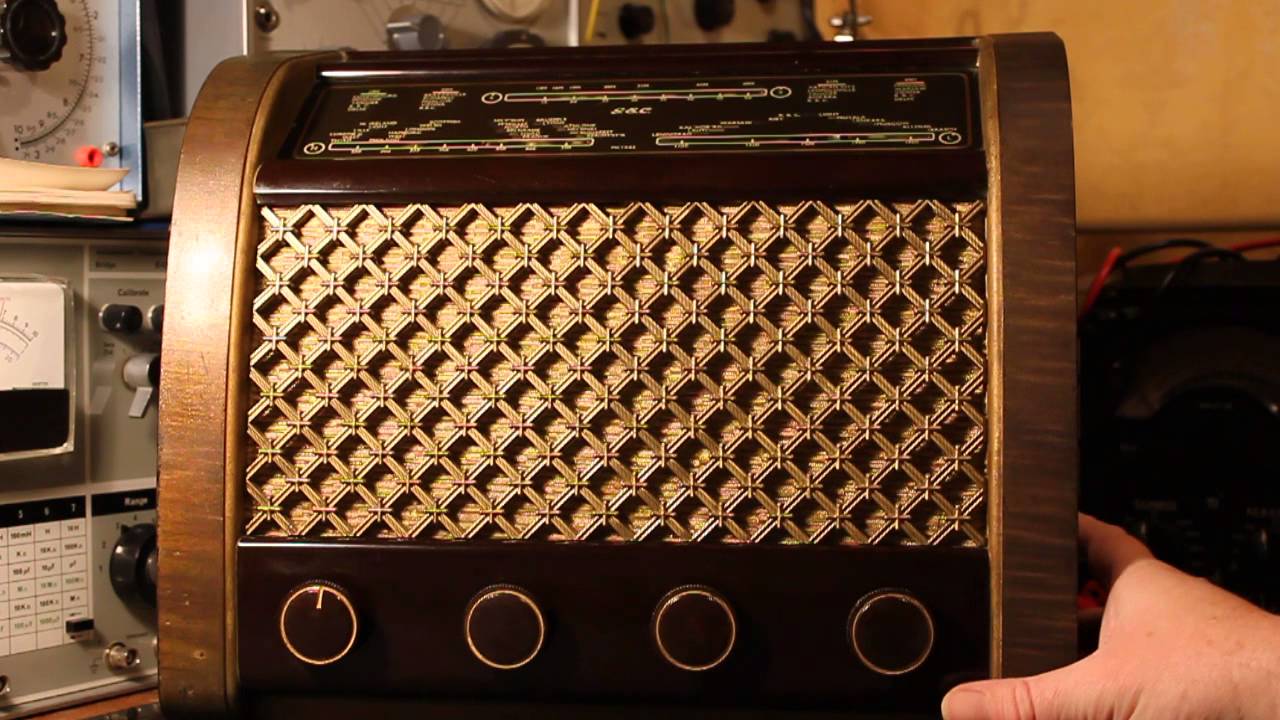 GEC BC5445 radio - YouTube